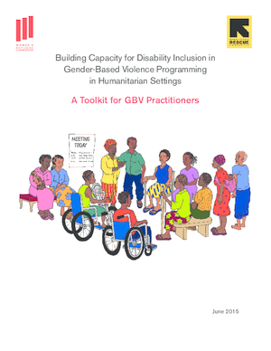 "I See That It Is Possible" Gender-based Violence Disability Toolkit ...