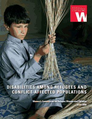 Disabilities among Refugees and Conflict-Affected Populations | Women's ...
