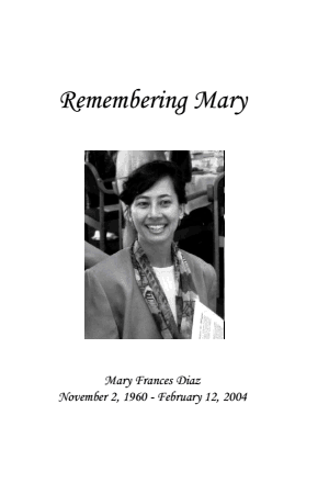 Remembering Mary Diaz | Women's Refugee Commission