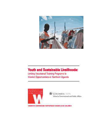 Youth and Sustainable Livelihoods: Linking Vocational Training Programs ...
