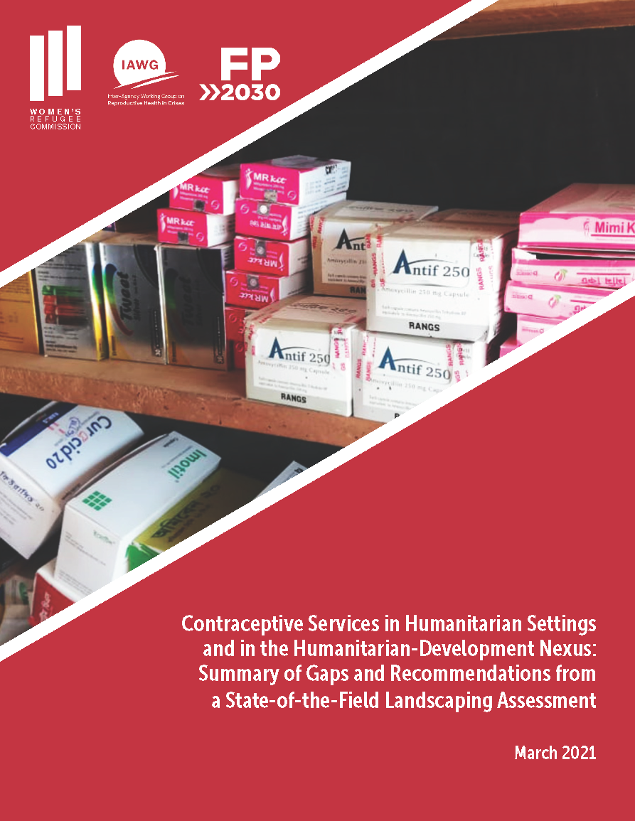 Global Snapshot of Contraceptive Services across Crisis-Affected ...
