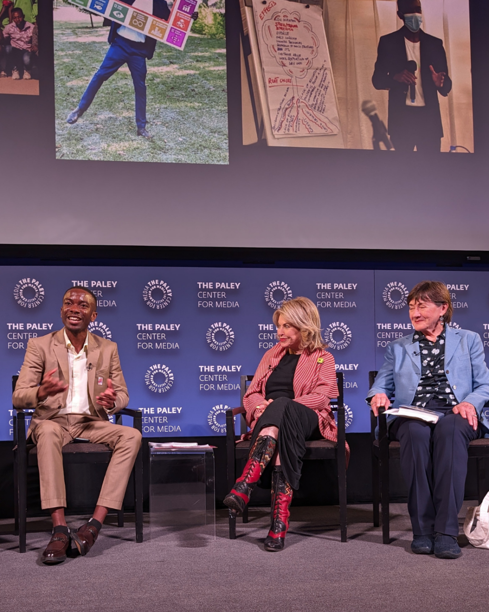 Lantern Talk with Jane Olson, Pat Mitchell, and Barthelemy Mwanza ...