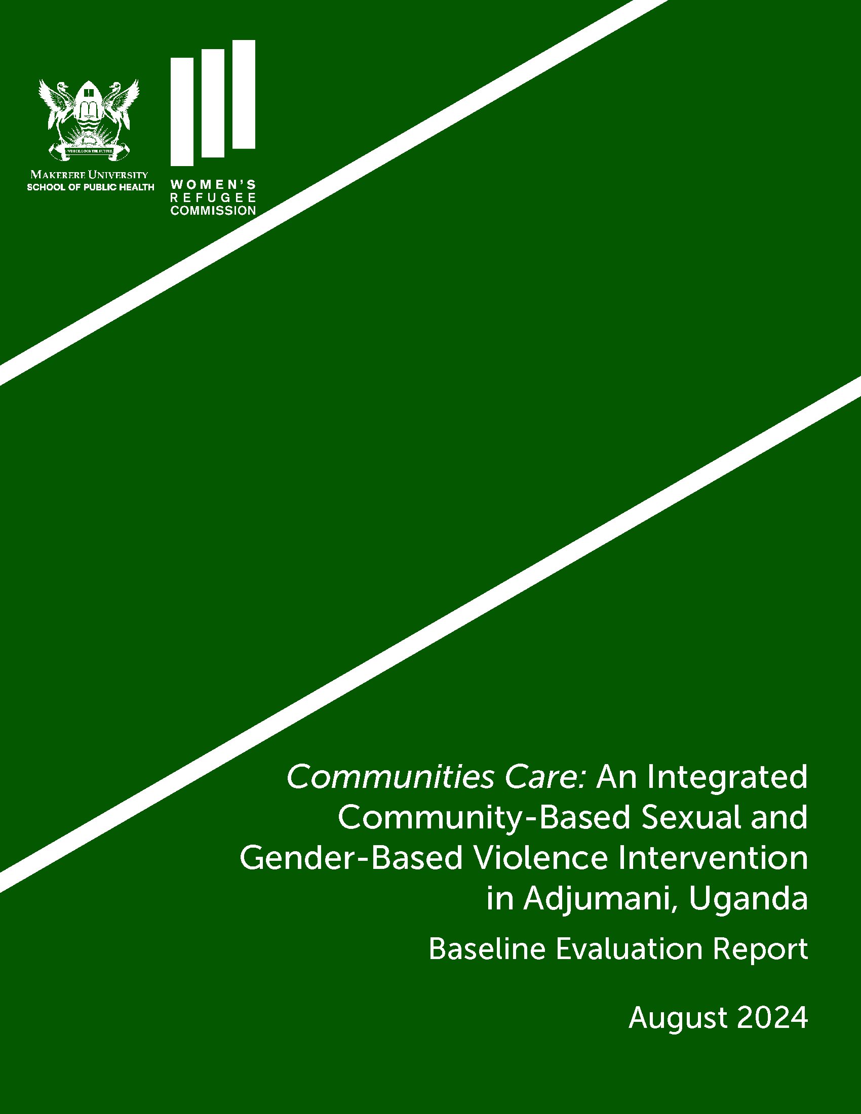 Communities Care An Integrated Community Based Sexual And Gender Based